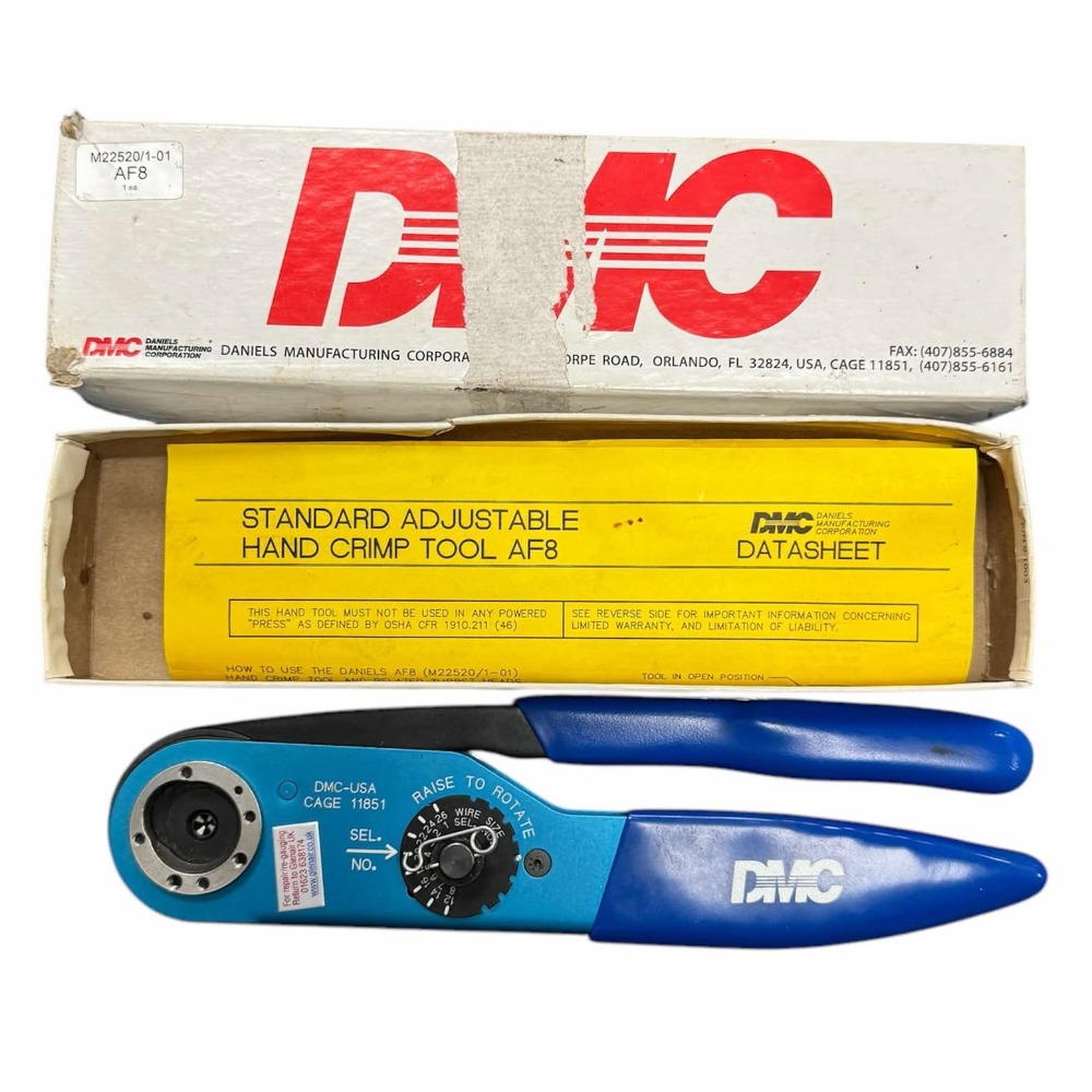 Pre-owned DMC AF8 M22520/1-01 Crimp Tool - Own4Less